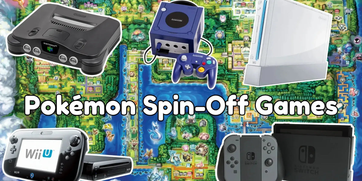 Pokémon | Spin-Off Games | Complete List of Console Spin-Offs — Poggers