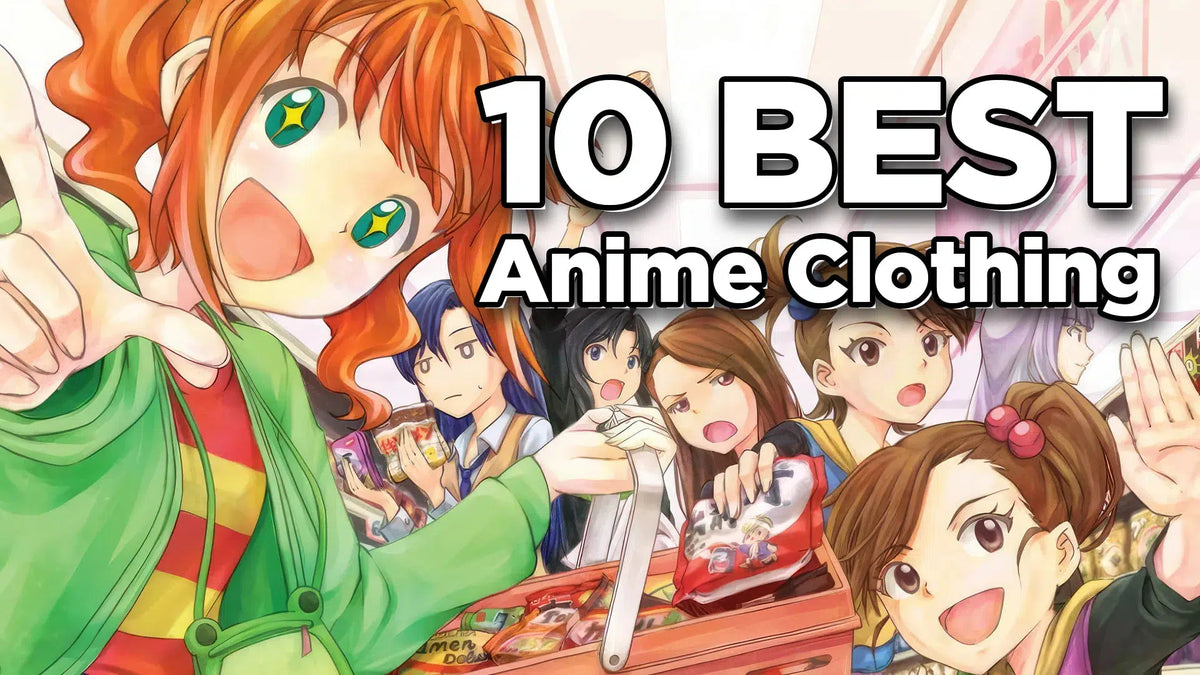 Anime | 10 Best Anime Clothing | Dragon Ball Z, Naruto, and More! — Poggers