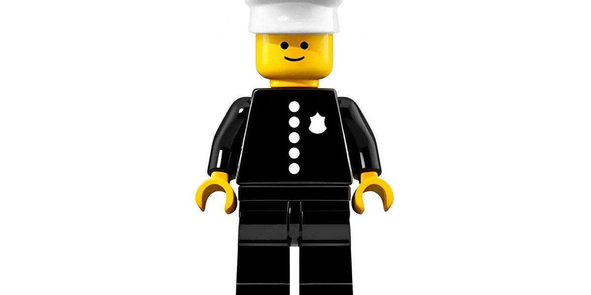 The First LEGO Minifigure: A Look Back at the Police Officer Figure ...