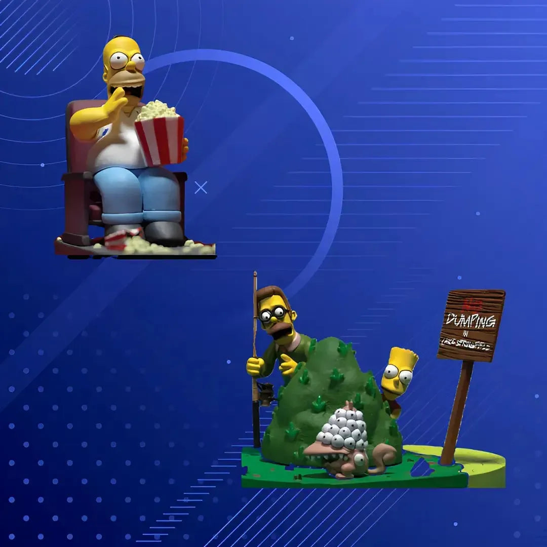 The Simpsons Action Figures & Statues — Poggers