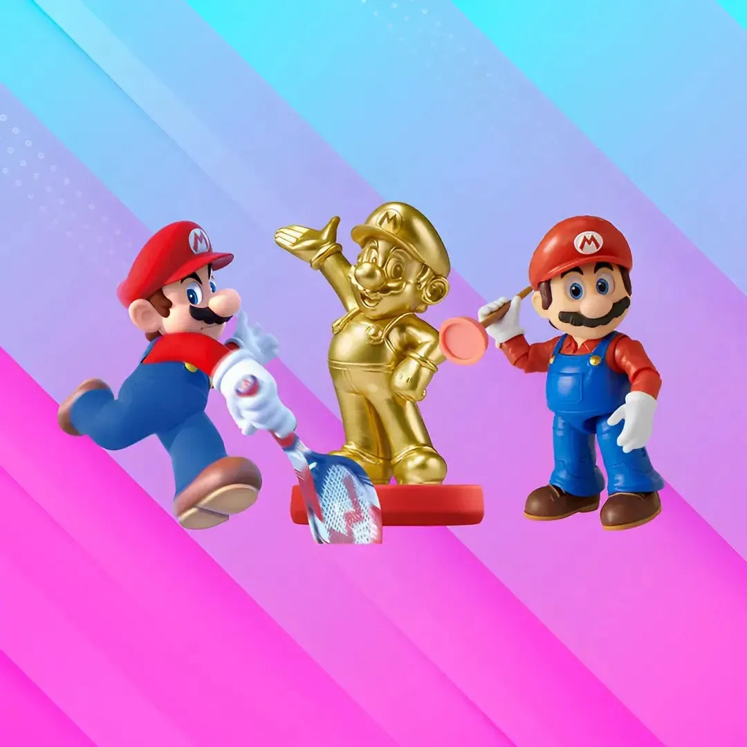 Super Mario Action Figures & Statues — Poggers