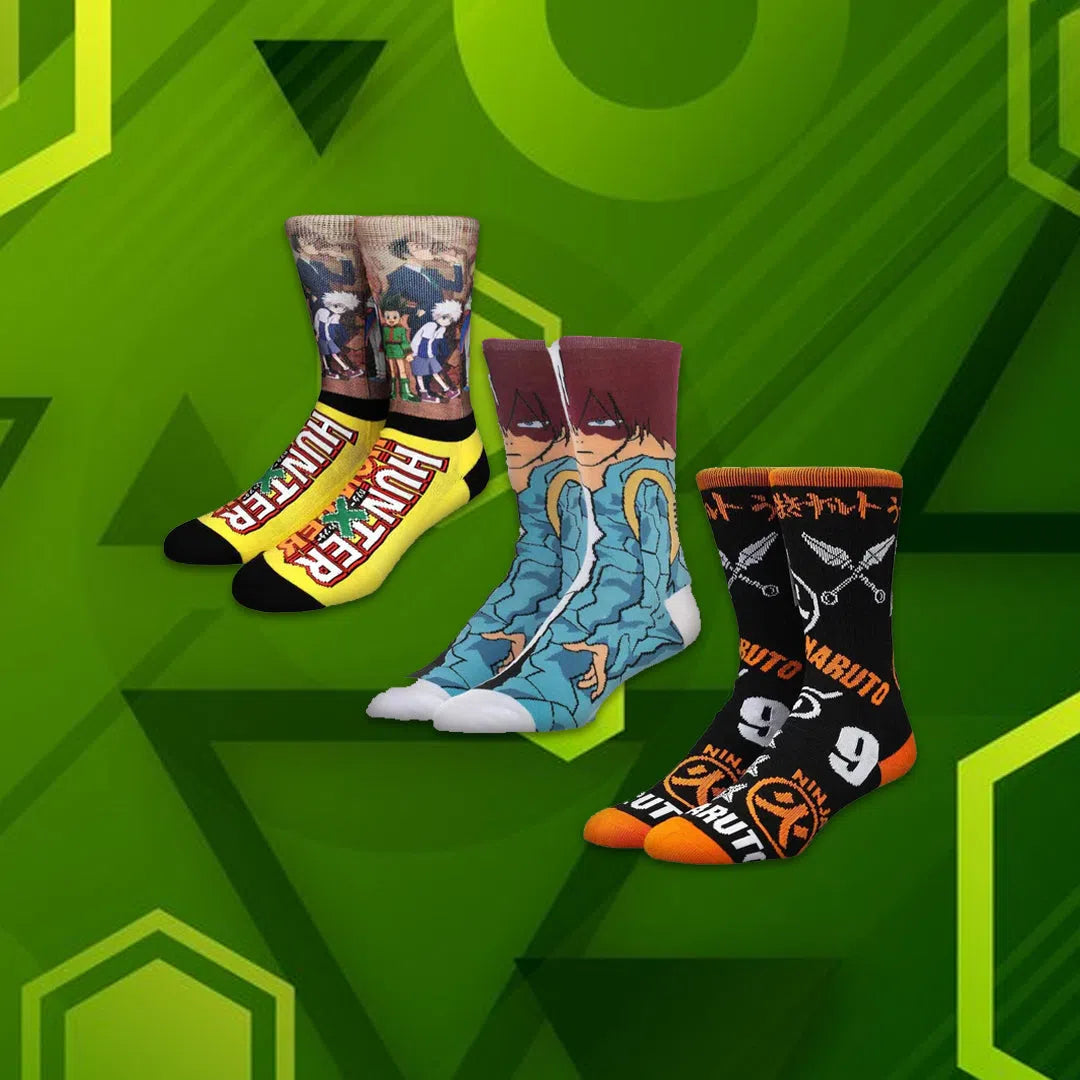 Buy Anime Socks | Cute, Ankle, Crew, Knee High Socks & More! — Poggers