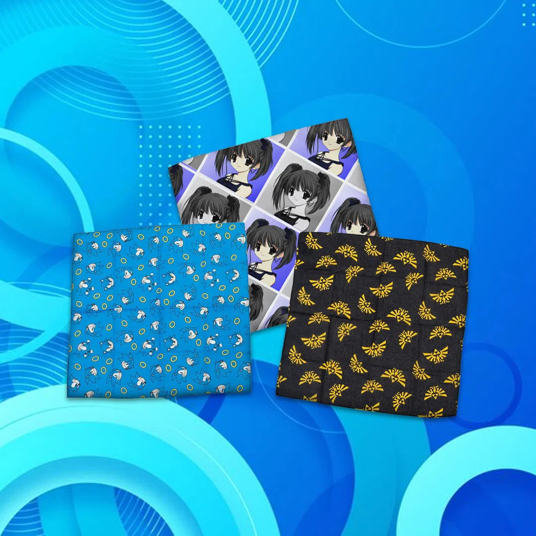 Buy Nerdy Bandanas | Anime, Gaming, Movie & TV Bandanas — Poggers