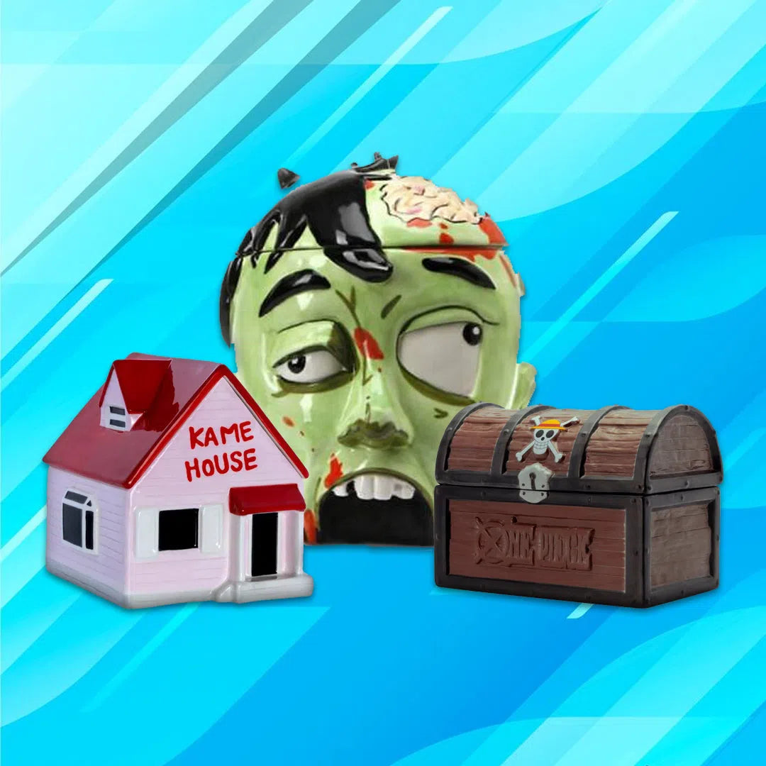 Buy Nerdy Cookie Jars | Anime, Gaming, Movie Cookie Jars — Poggers