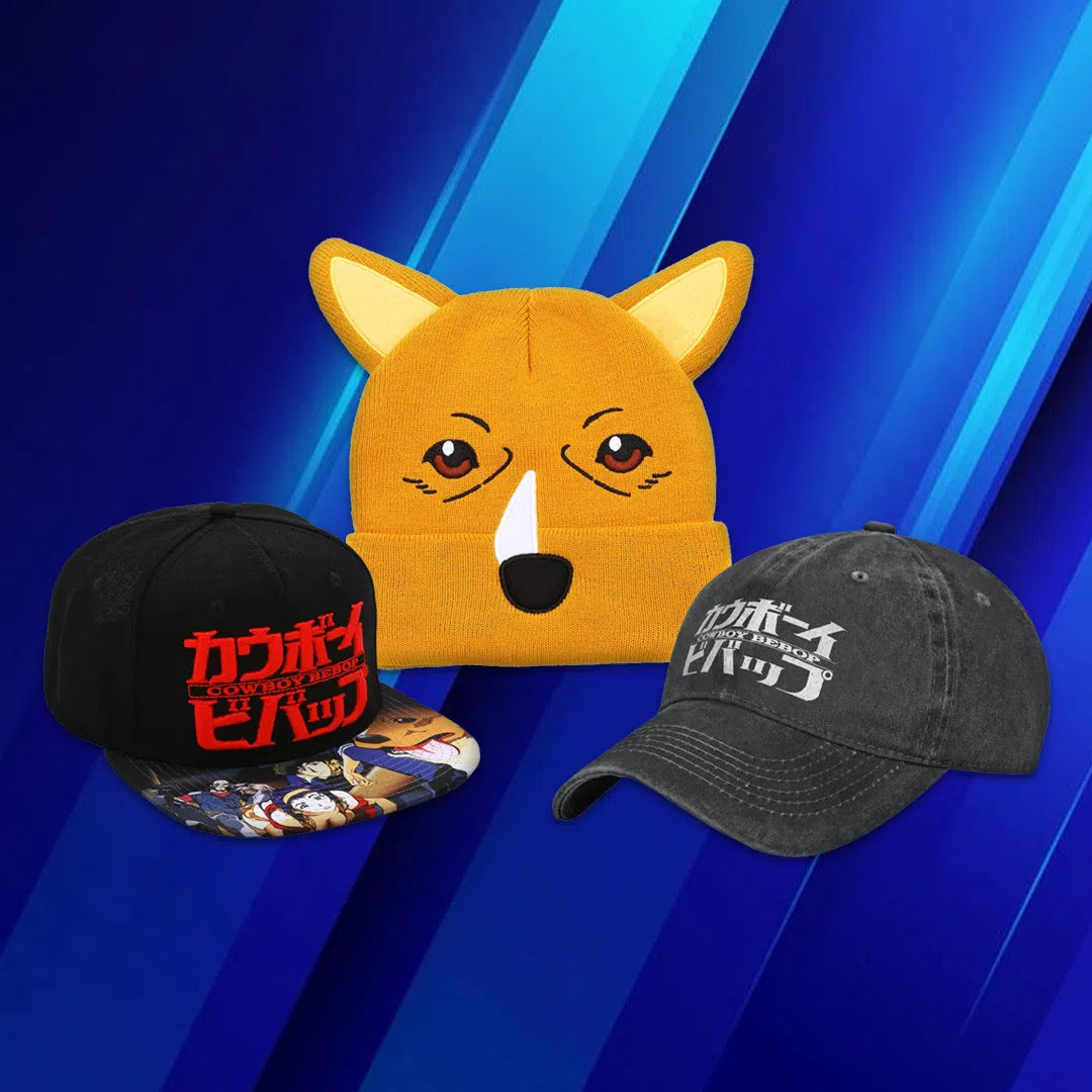 Buy Cowboy Bebop Hats & Beanies | Cowboy Merch & More! — Poggers