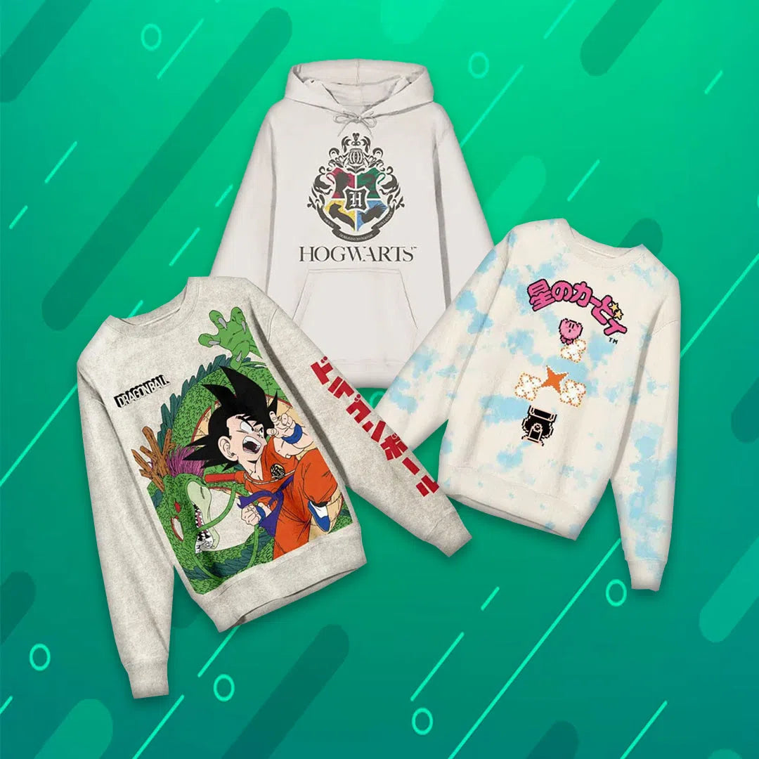 Buy Nerdy Sweatshirts & Hoodies | Anime, Gaming, Movie & TV — Poggers