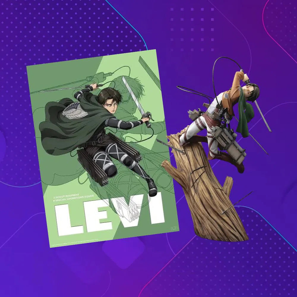 Buy Attack on Titan Levi Ackerman Products | AoT Merch & More! — Poggers