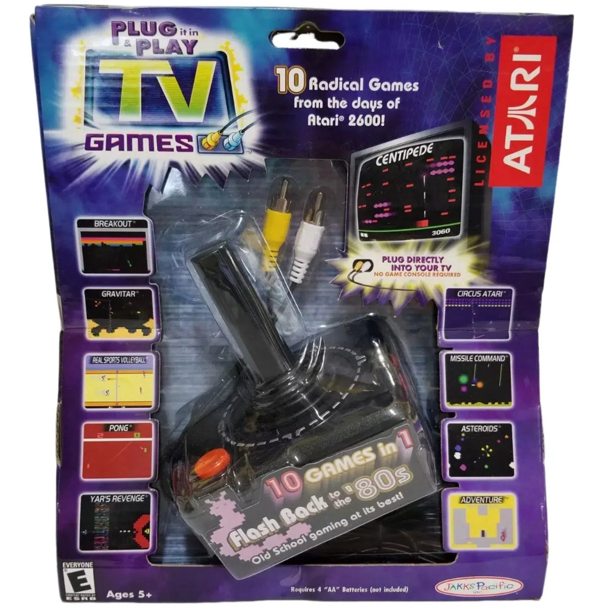 Atari - 10-in-1 Plug & Play TV Game - Jakks Pacific — Poggers