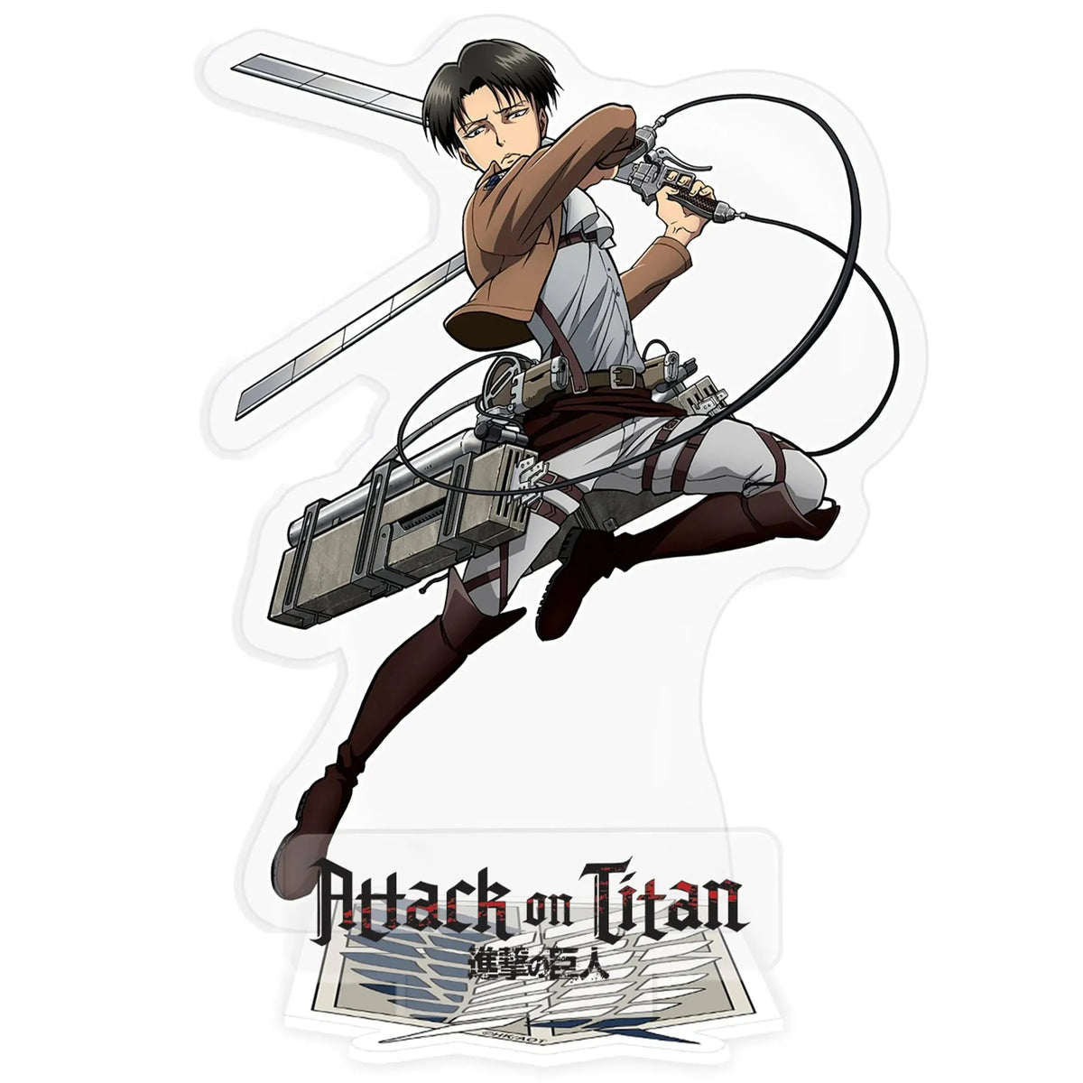 Attack on Titan [Season 3] - Levi Standee Figure (Acrylic) - ABYstyle ...