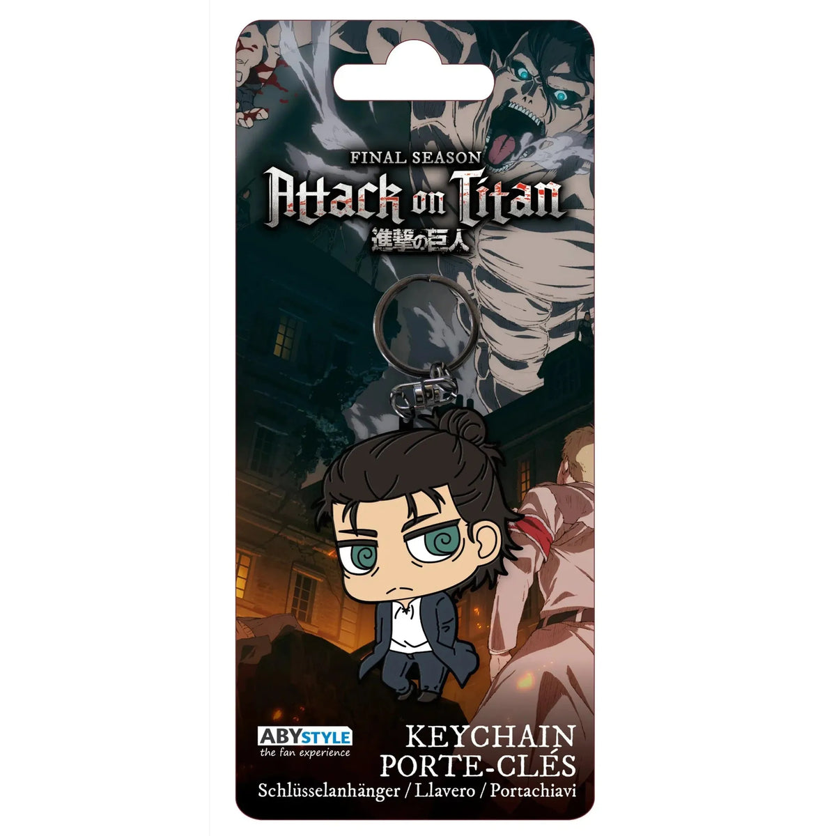 Attack on Titan [Season 4] - Chibi Eren Yeager Keychain (PVC) - ABYsty ...