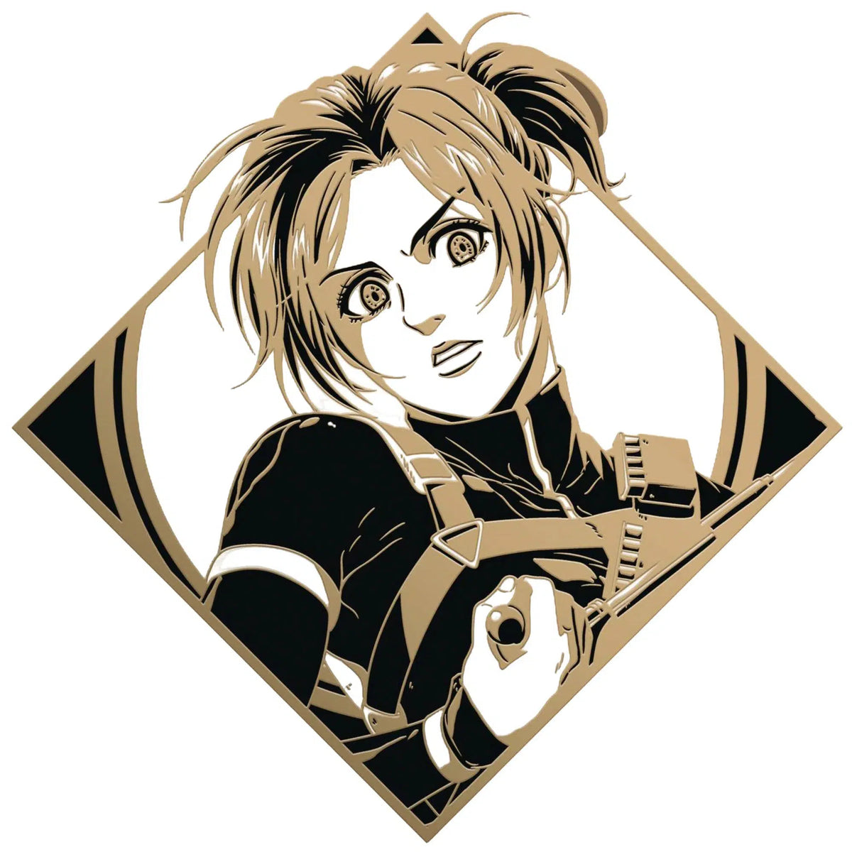 Attack on Titan [Season 4] - Sasha Pin Badge (Enamel, 2") - Zen Monkey ...