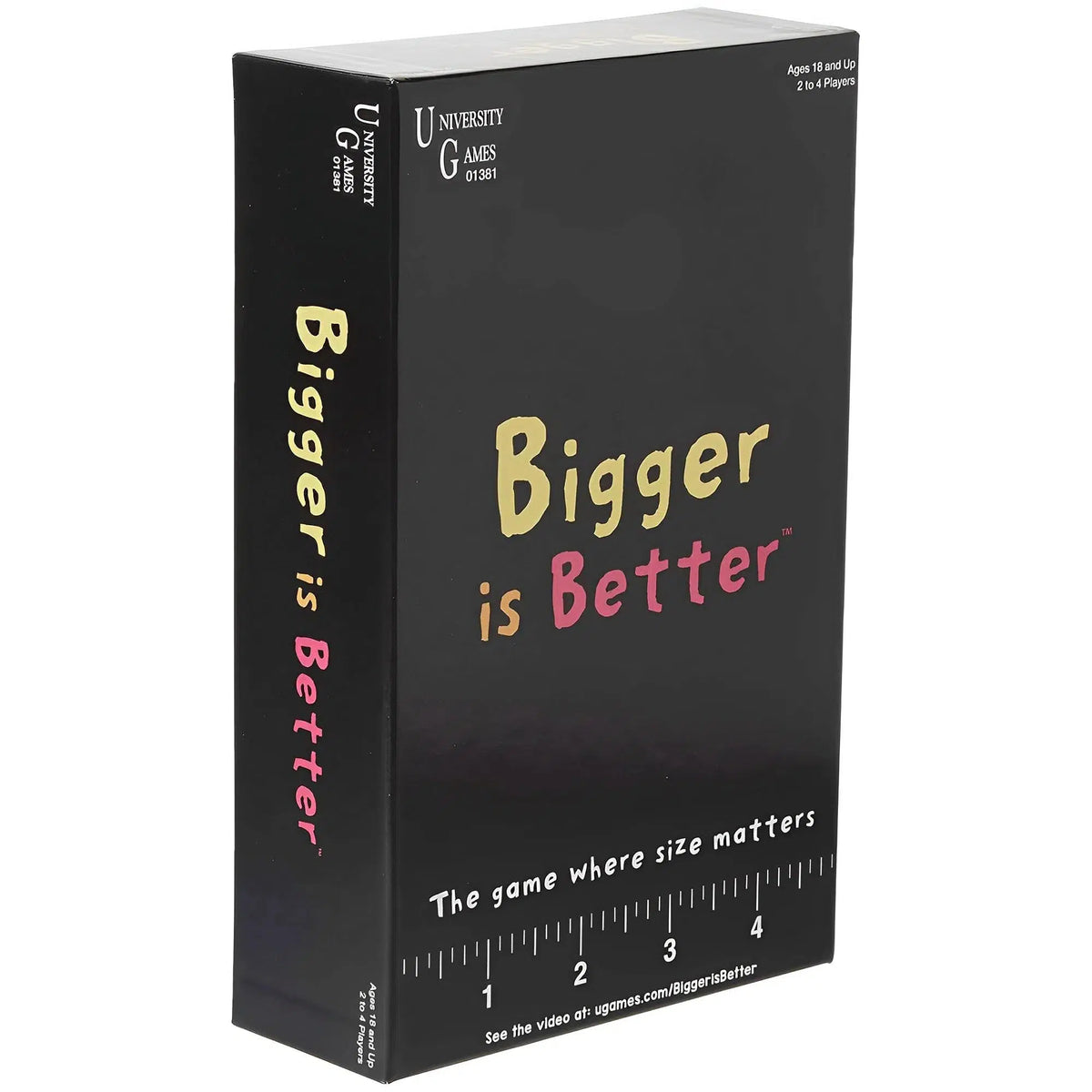 Bigger Is Better - Gag Gift Party Card Game - University Games — Poggers