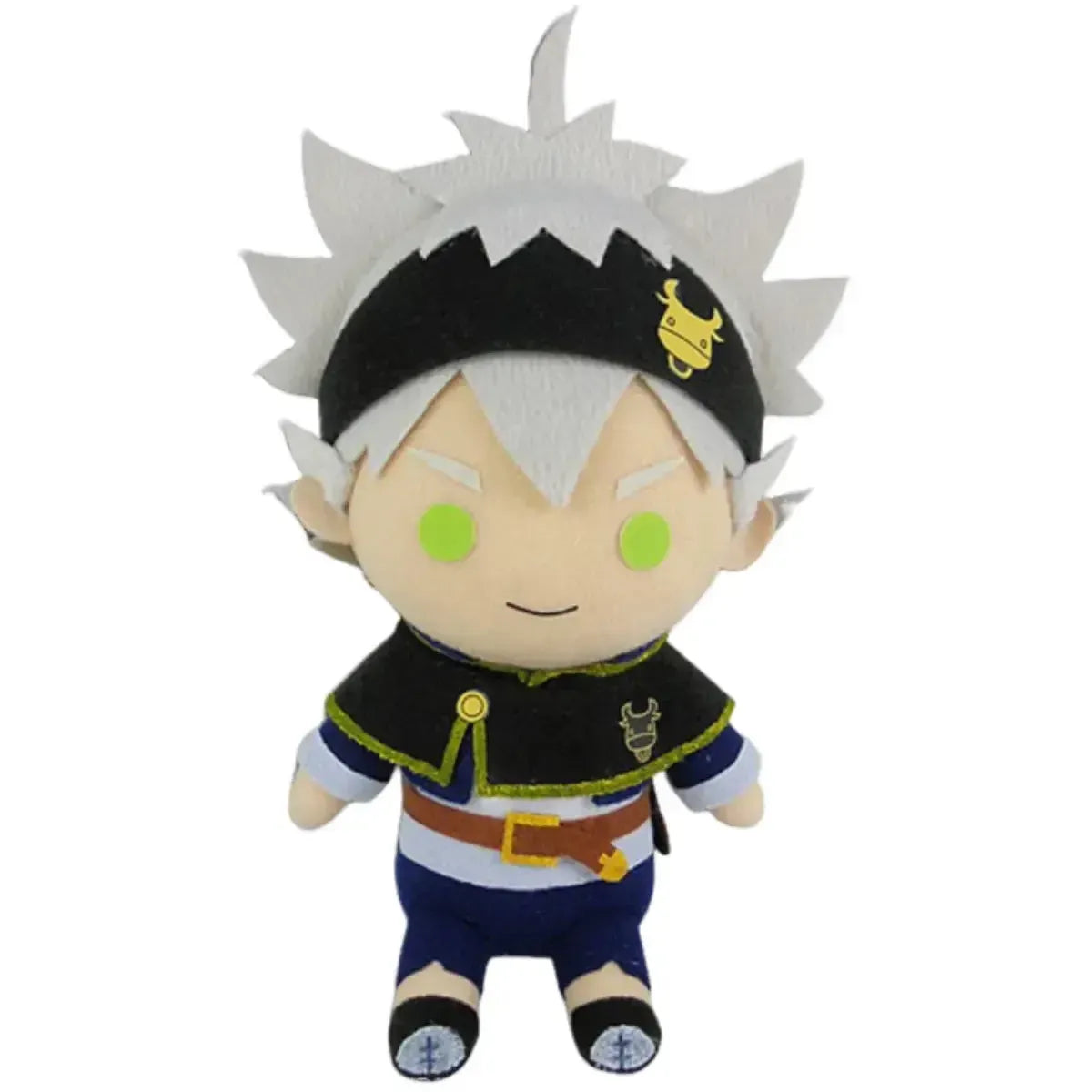 Black Clover - Sitting Asta 7" Plush by Great Eastern Ent. — Poggers