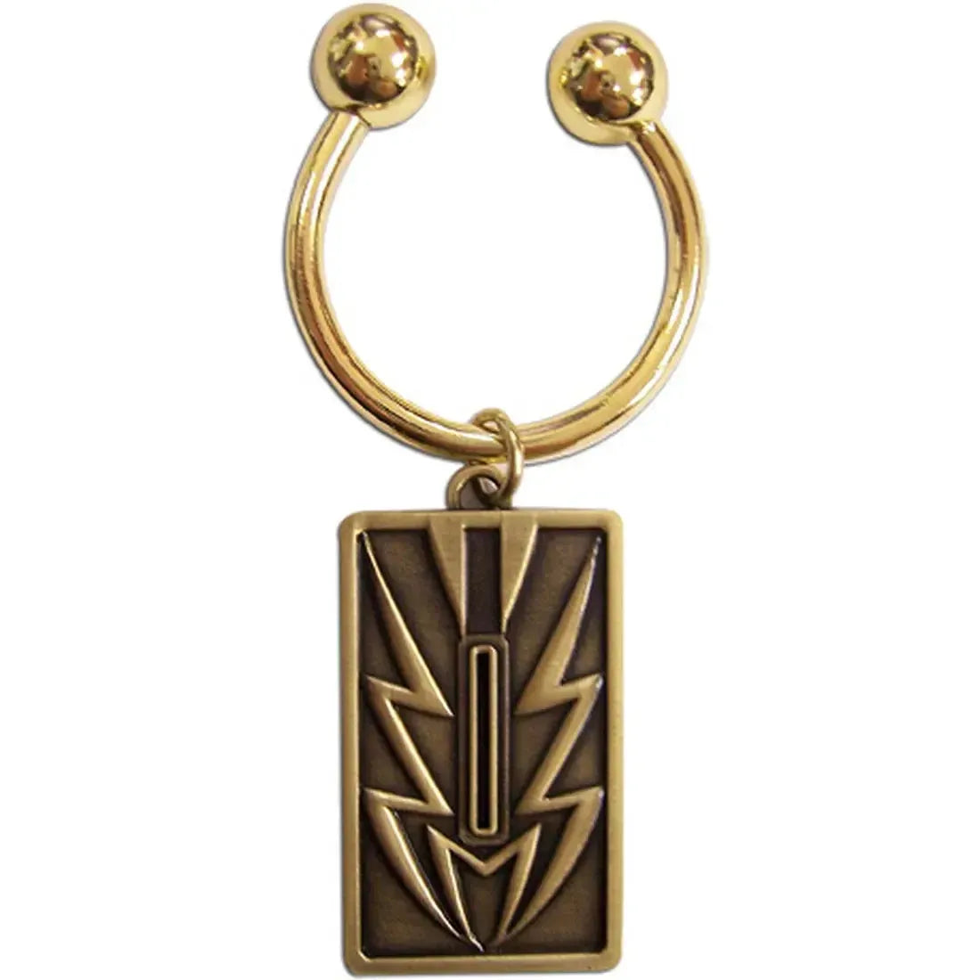 Bleach Renji Abarai Zabimaru Sword Guard Metal Keychain — Poggers