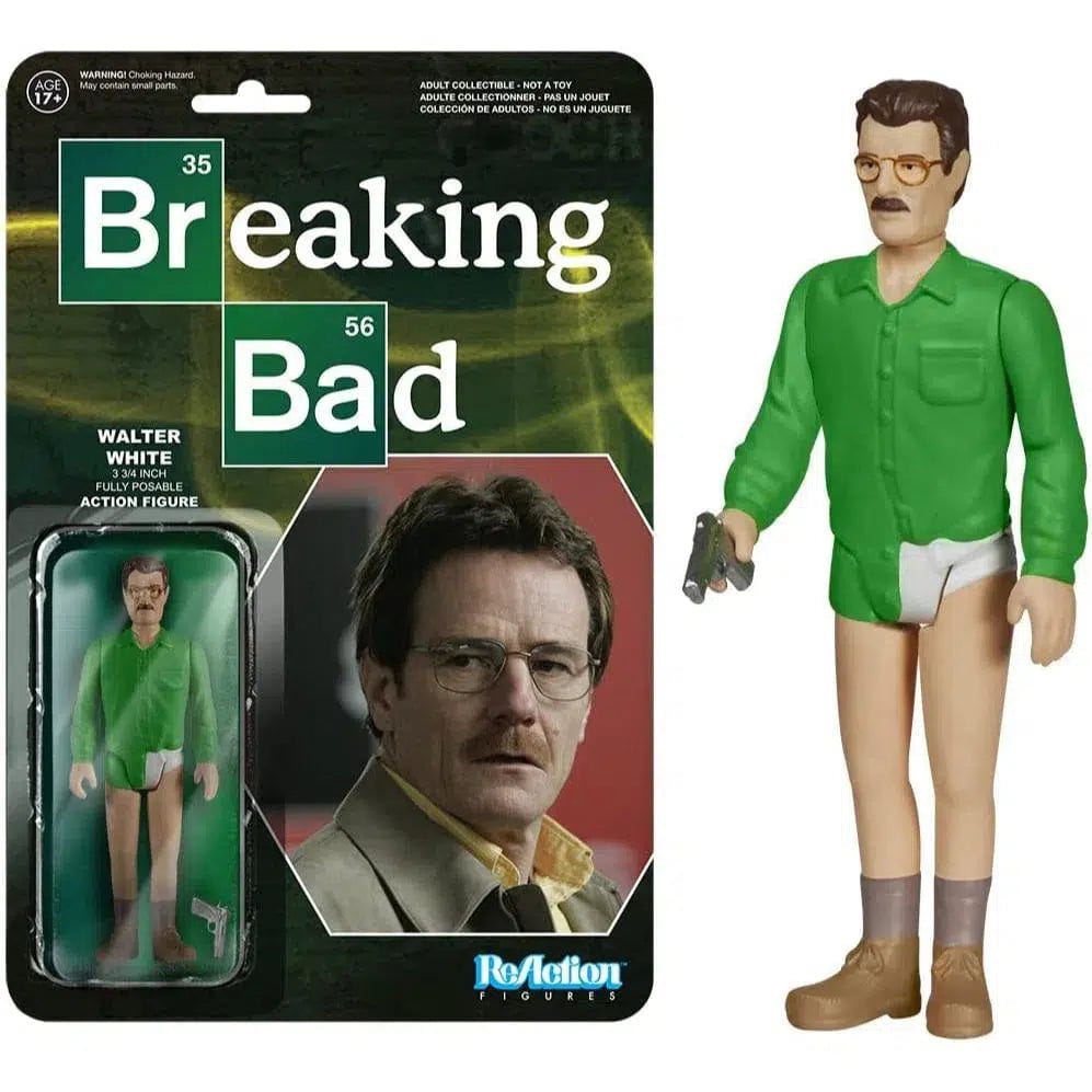 Breaking Bad - Walter White Action Figure - Super7 - ReAction Figures ...