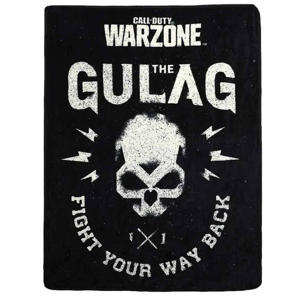 Call of Duty: Warzone - The Gulag "Fight Your Way Back" Plush Throw Bl ...