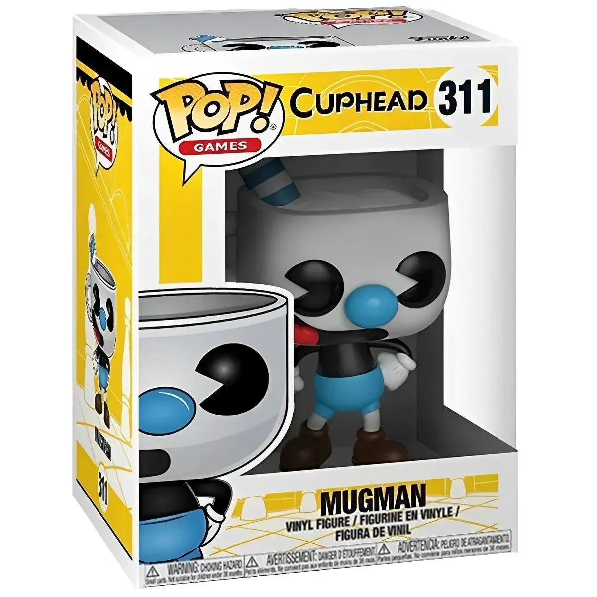 Cuphead - Mugman Figure - Funko - POP! Games Series (311) — Poggers