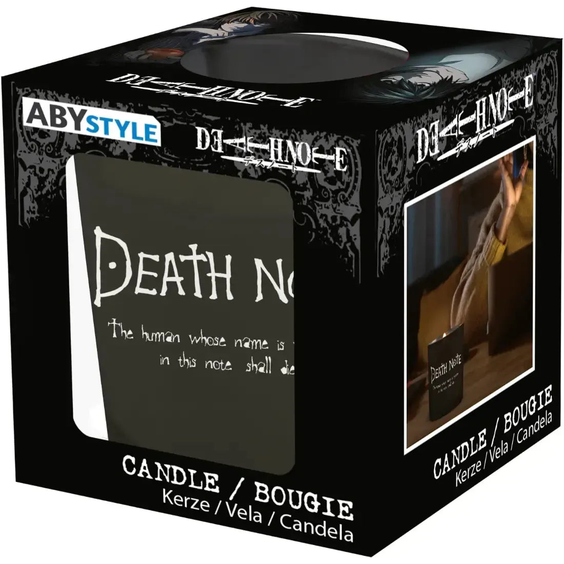 Death Note - Light & Ryuk Wax Candle Glass Jar by ABYstyle — Poggers
