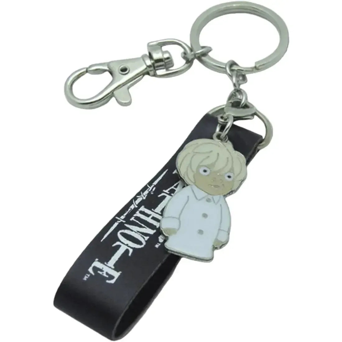 Death Note Near Finger Puppet Metal Keychain (1.5") by GEE — Poggers