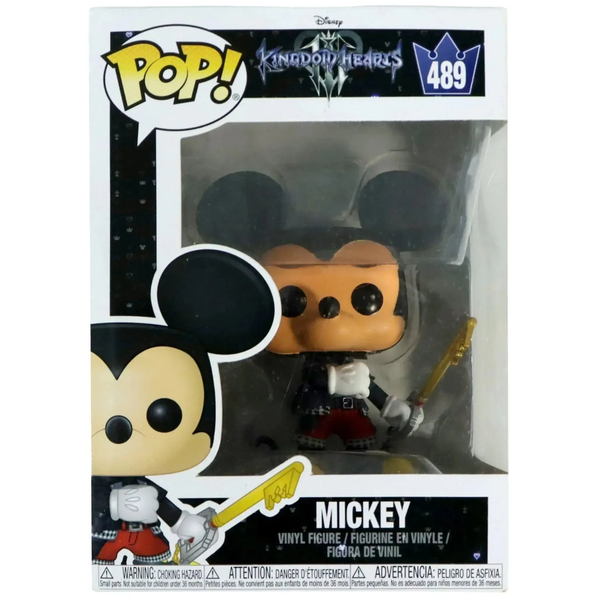 Kingdom Hearts III Mickey Mouse Funko Pop Games #489 (3.75") — Poggers