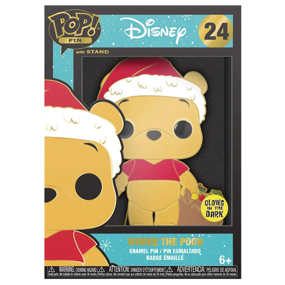 Disney [Winnie the Pooh] - Christmas Winnie Pin Badge Funko — Poggers