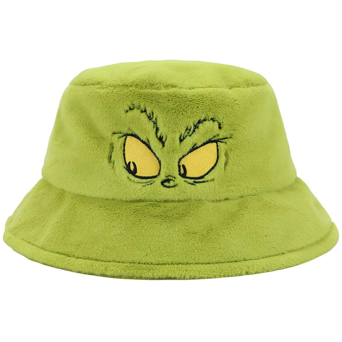 Dr. Seuss: The Grinch - Fuzzy Faux Fur Bucket Hat - Bioworld — Poggers