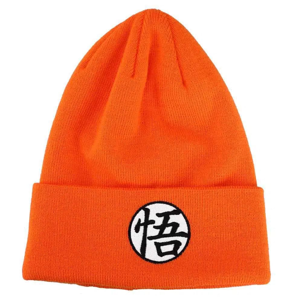 Dragon Ball Z - Goku Tall Cuff Beanie Hat (Orange) - Bioworld — Poggers