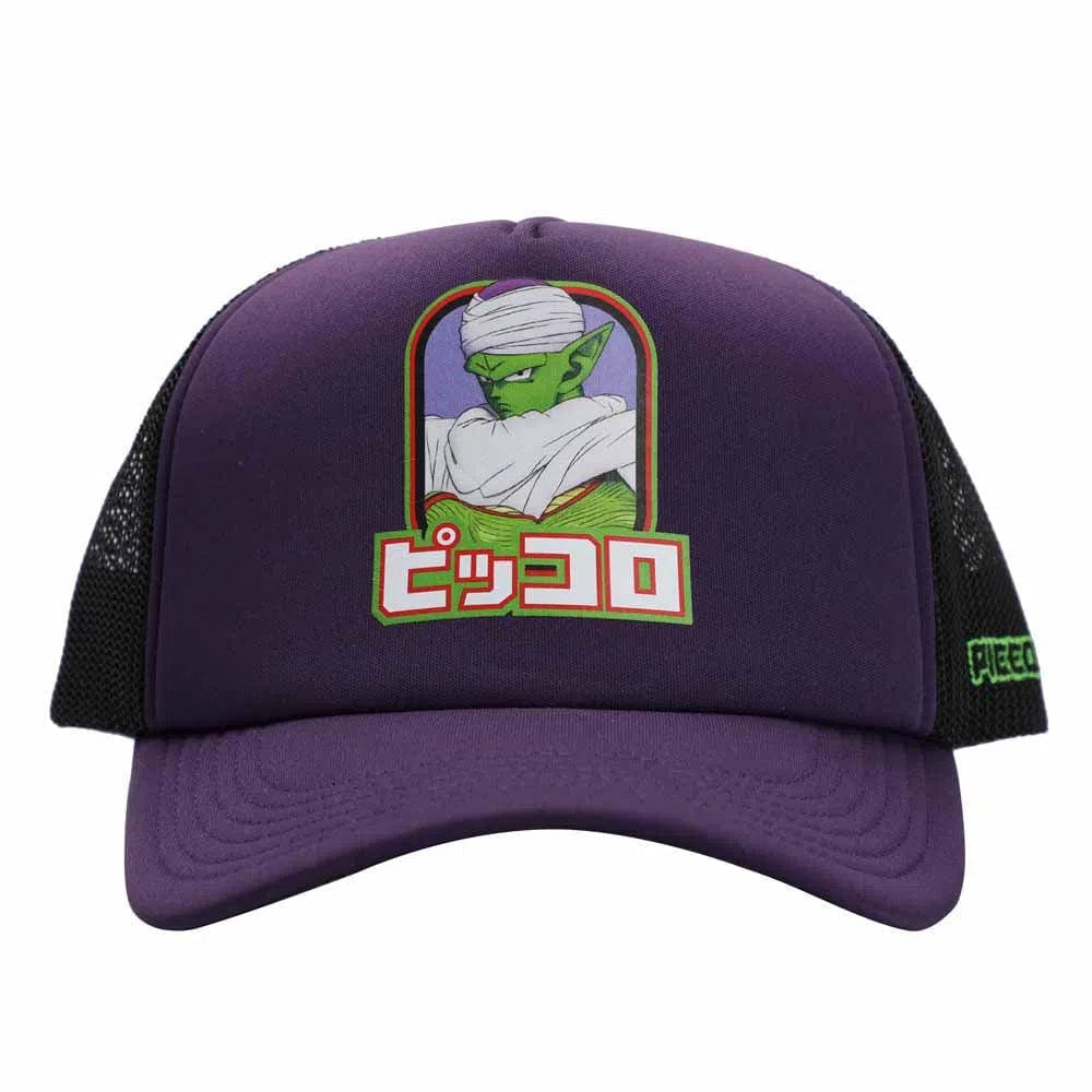 Dragon Ball Z - Piccolo Trucker Hat (Purple / Black) - Bioworld — Poggers