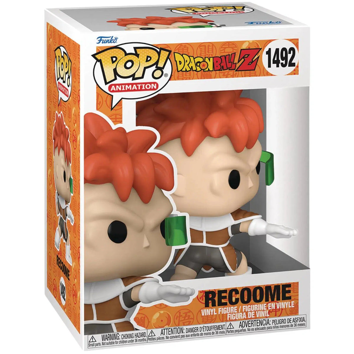 Dragon Ball Z Recoome Figure - Funko POP! Animation (1492) — Poggers