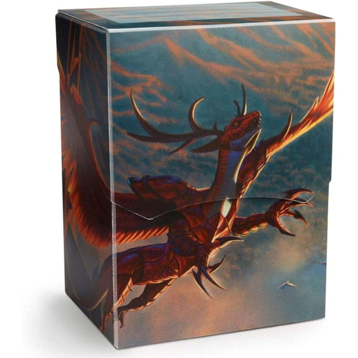 Dragon Shield - Crimson Logi Arcane Tinmen Deck Box — Poggers