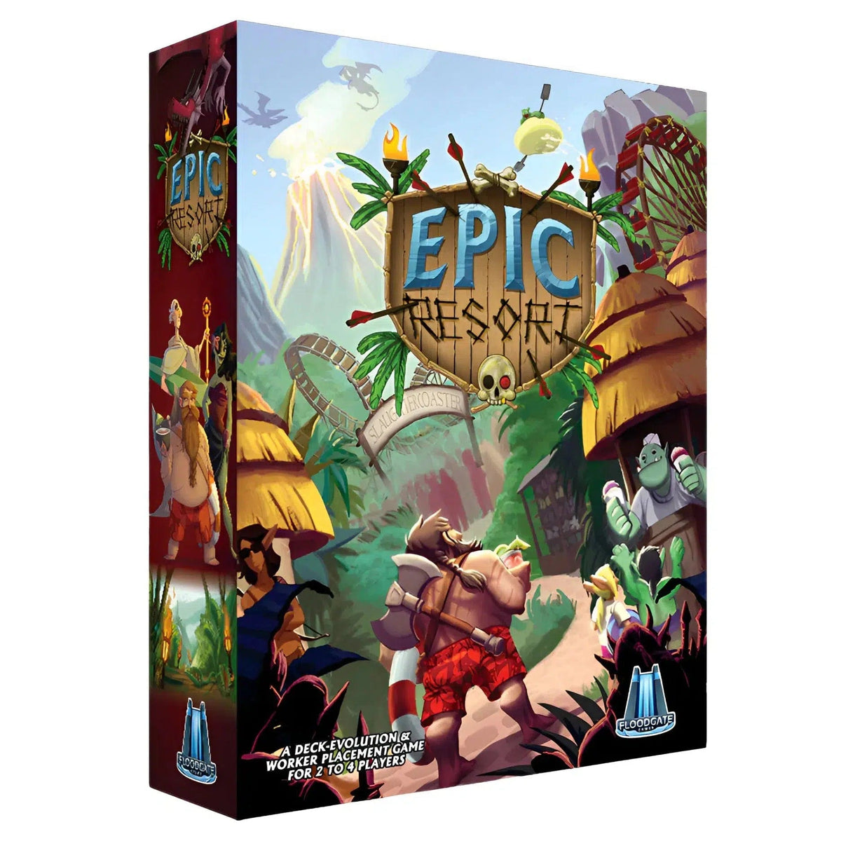 Epic Resort - Board Game - Floodgate Games — Poggers