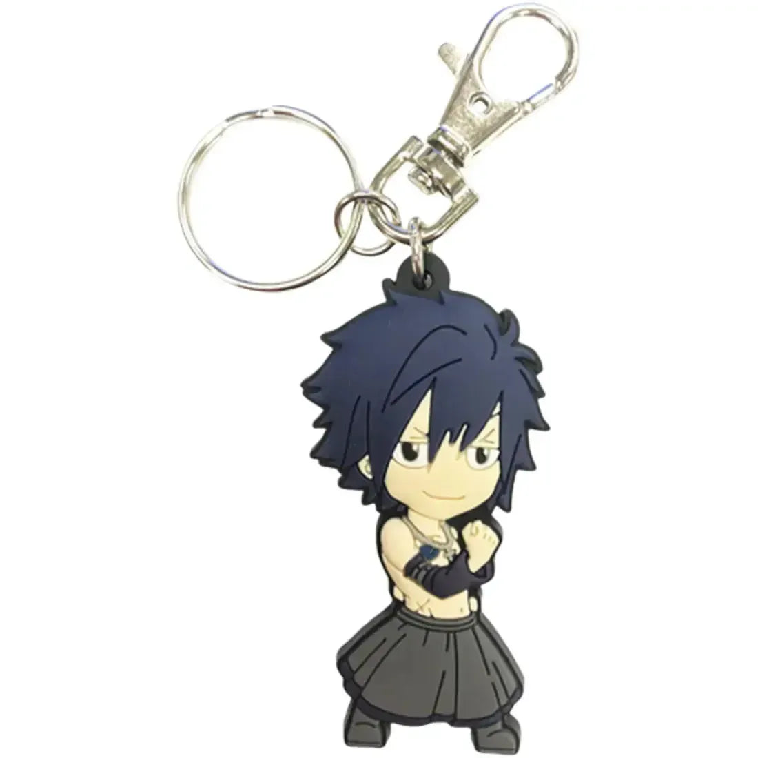 Fairy Tail S7 Chibi Gray Fullbuster 2.5" PVC Keychain by GEE — Poggers