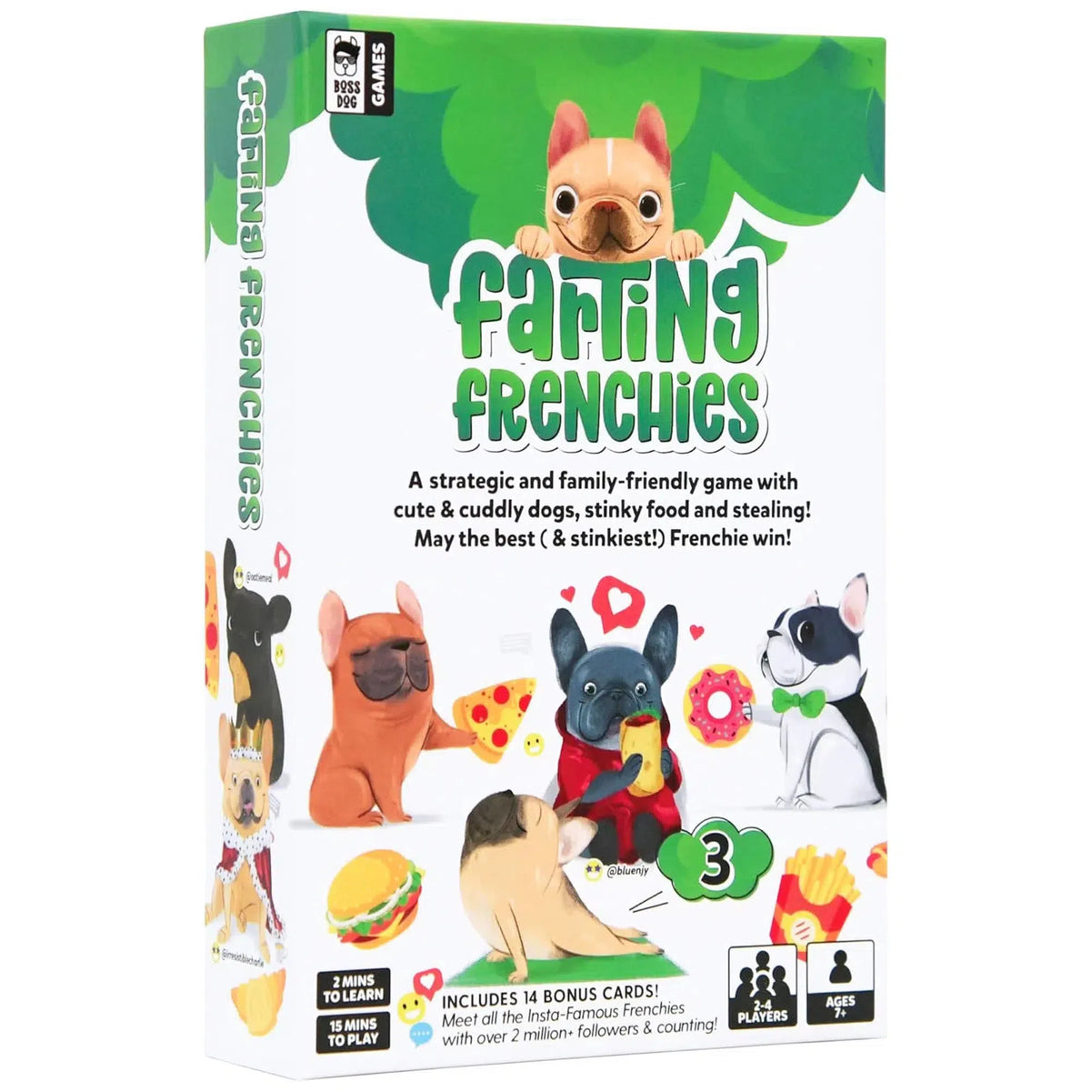 Farting Frenchies - Competitive Dog Card Game (2-4, Aged 7+) — Poggers
