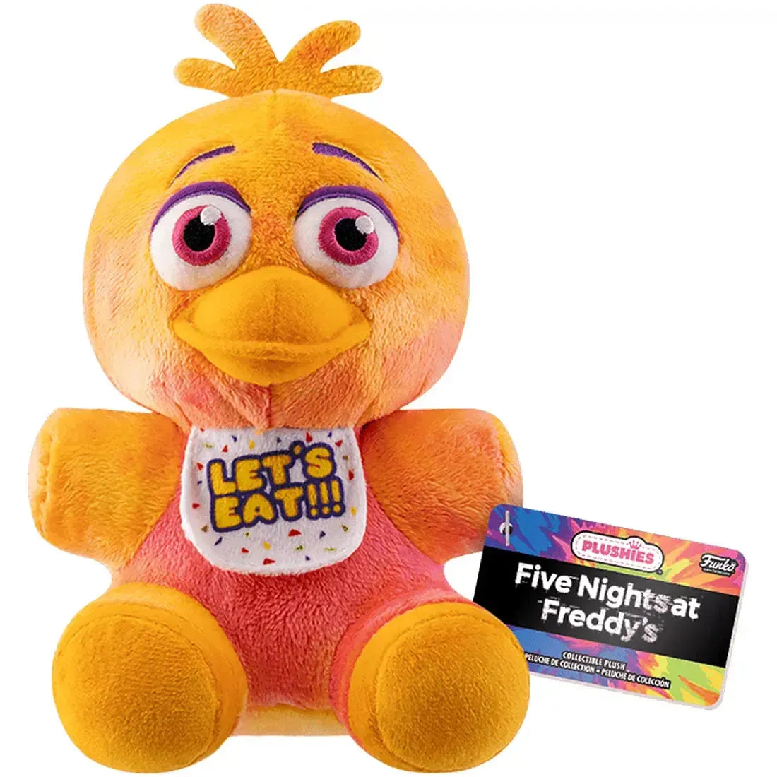 FNAF - Tie-Dye Chica Plush (7") Funko Plushies Series — Poggers
