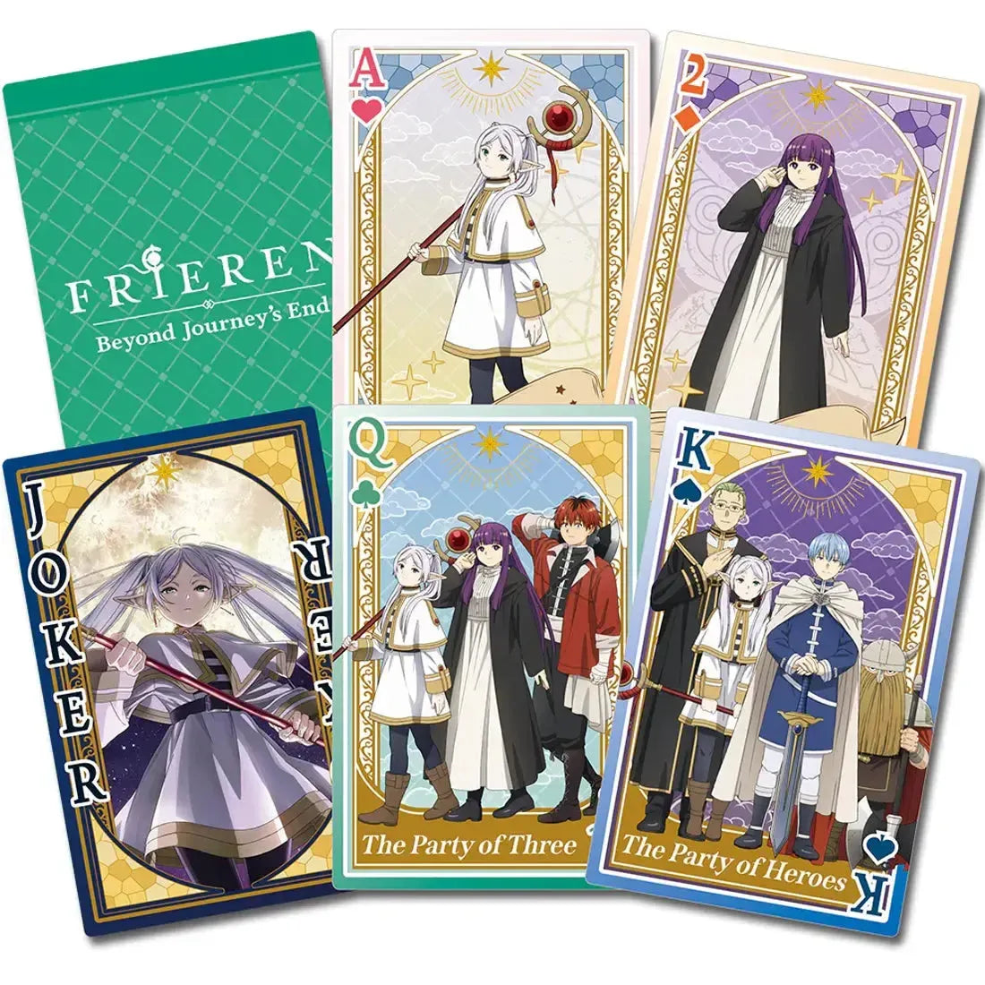 Frieren: Characters Anime Standard Playing Cards Deck by GEE — Poggers