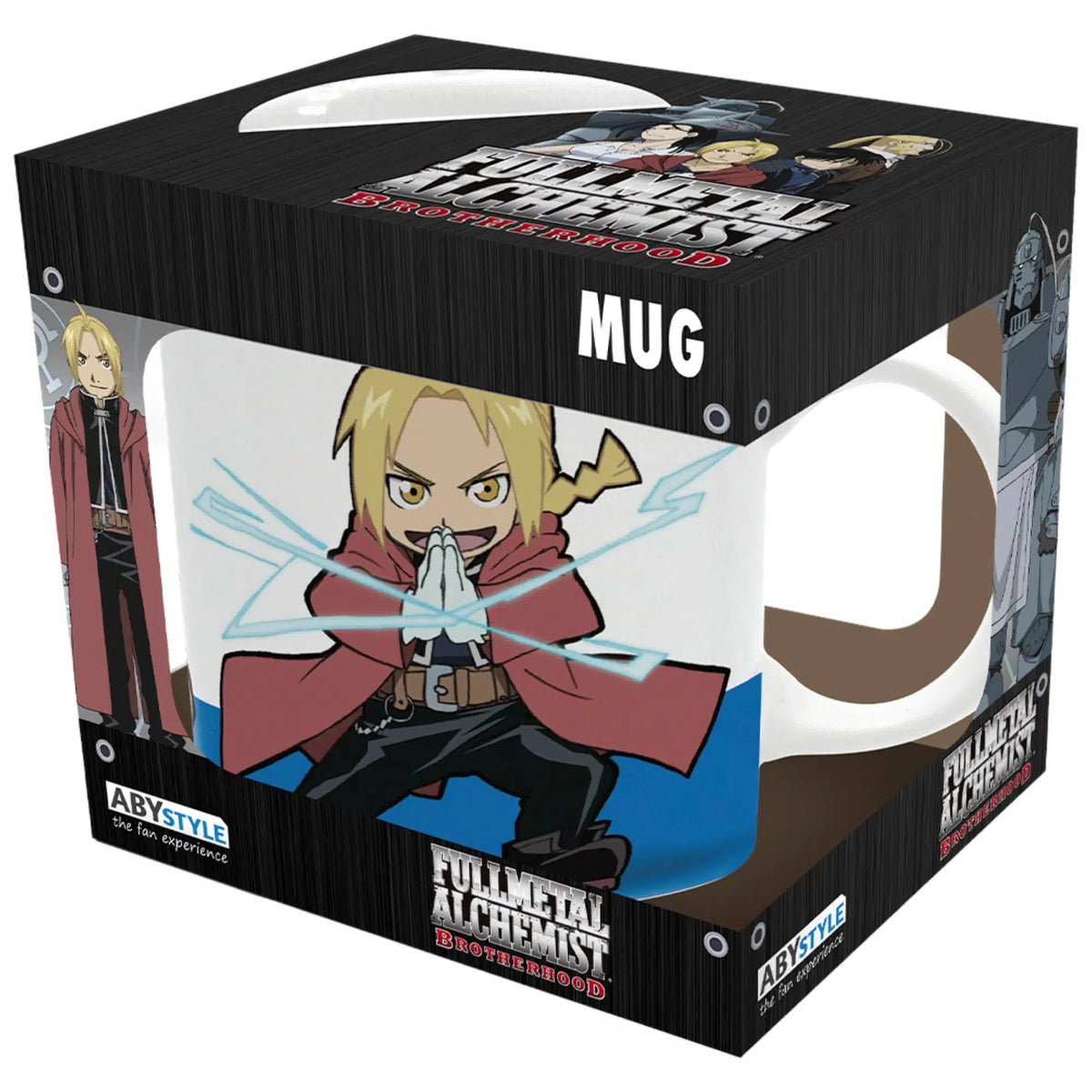 Full Metal Alchemist Chibi Elric Brothers Ceramic Mug 11 oz. — Poggers