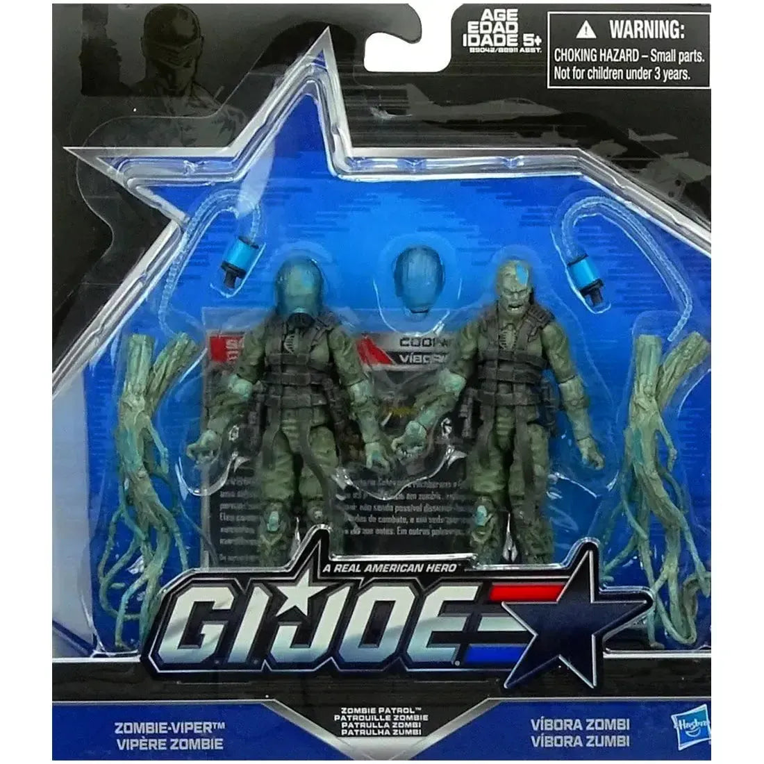 G.I. Joe - Zombie Patrol 3.75 Action Figure Set (50th Anniv) — Poggers