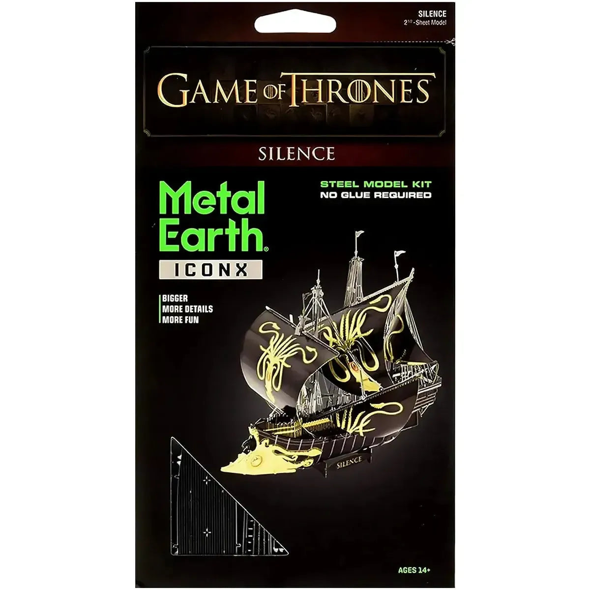 Game of Thrones: Silence Ship Kit Fascinations - Metal Earth — Poggers