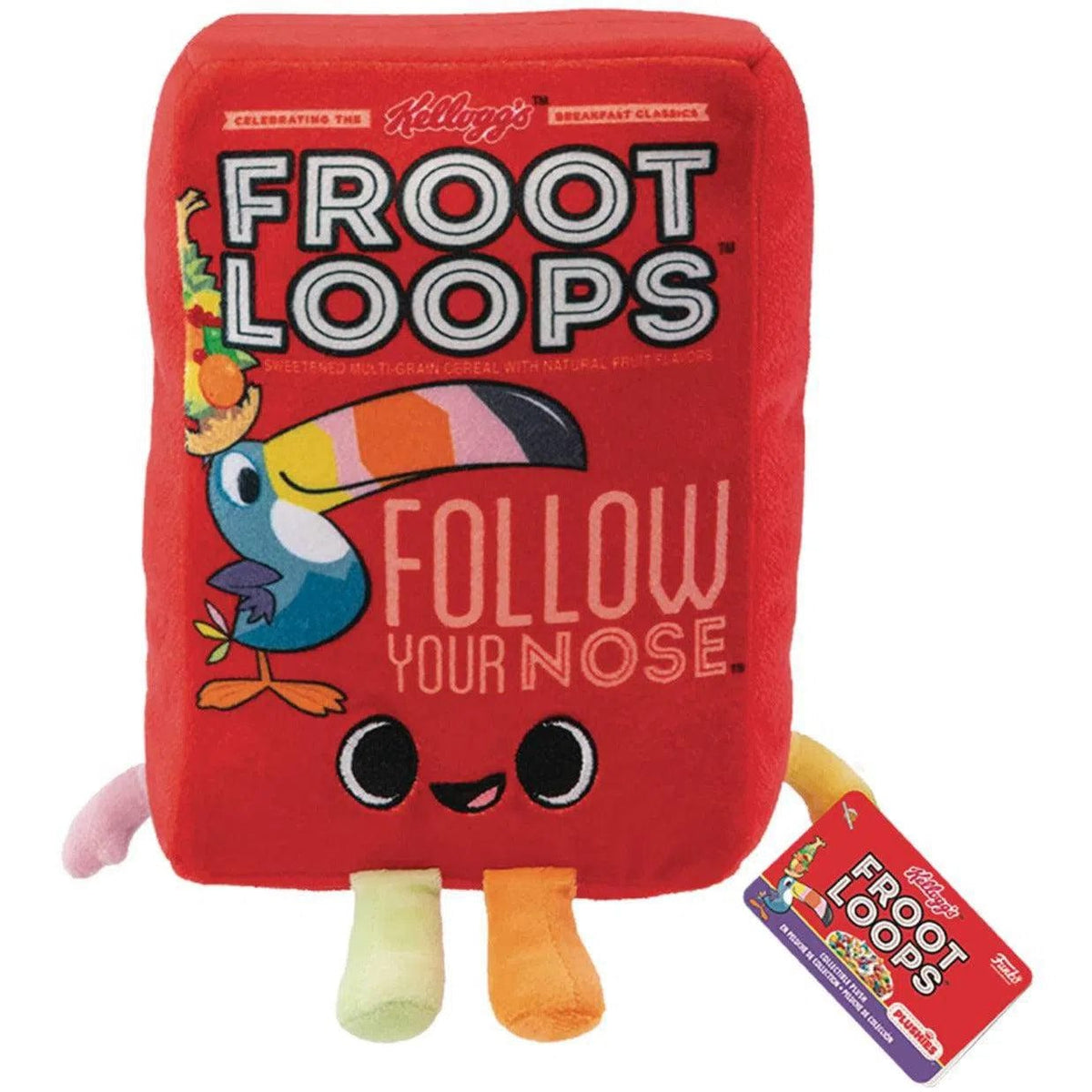 General Mills - 7" Froot Loops Cereal Box Plush - Funko — Poggers