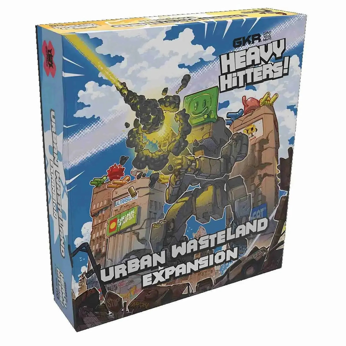 Giant Killer Robots (GKR) - Urban Wasteland Expansion Board Game - Wet ...