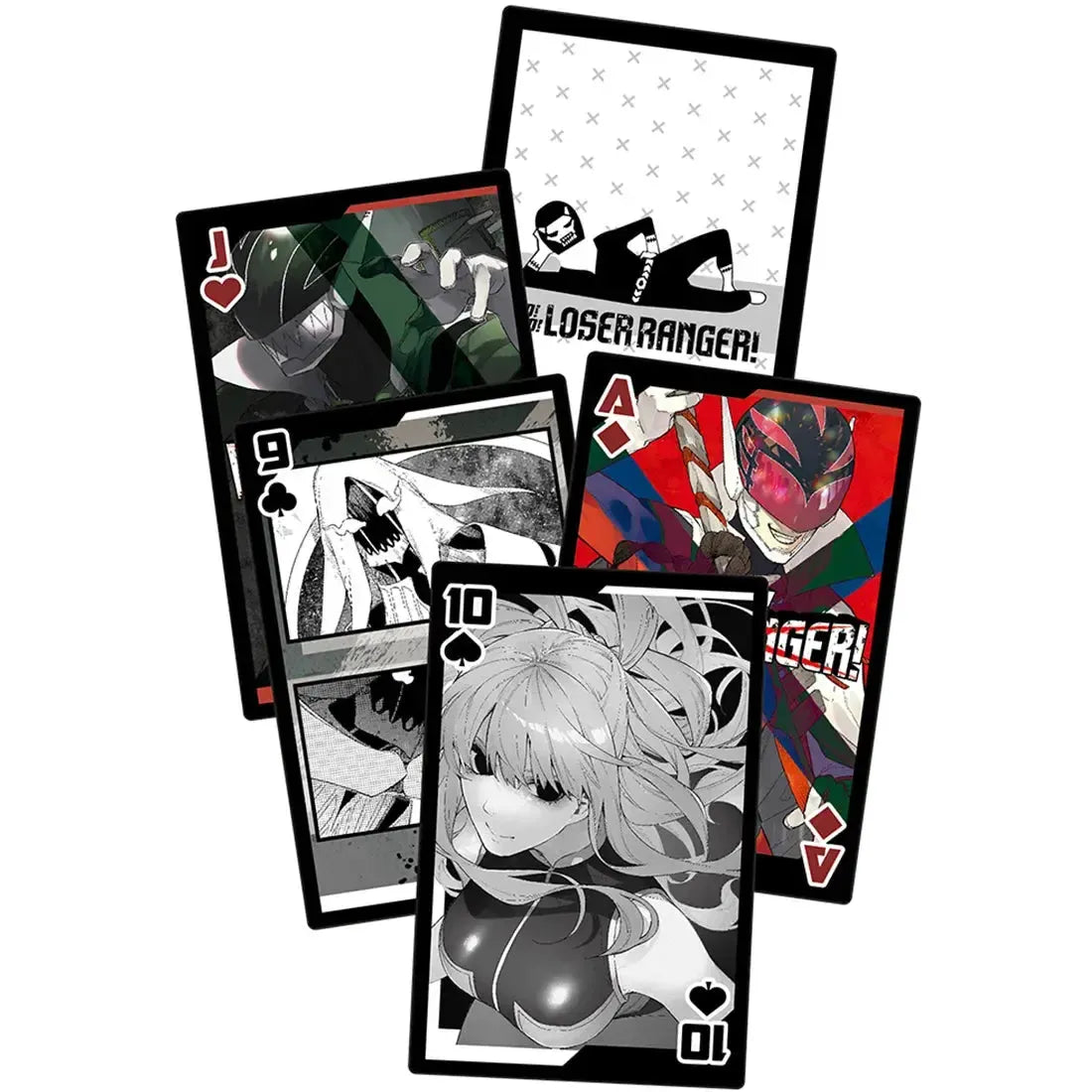 Go! Go! Loser Ranger! - Manga Art Playing Cards Deck by GEE — Poggers