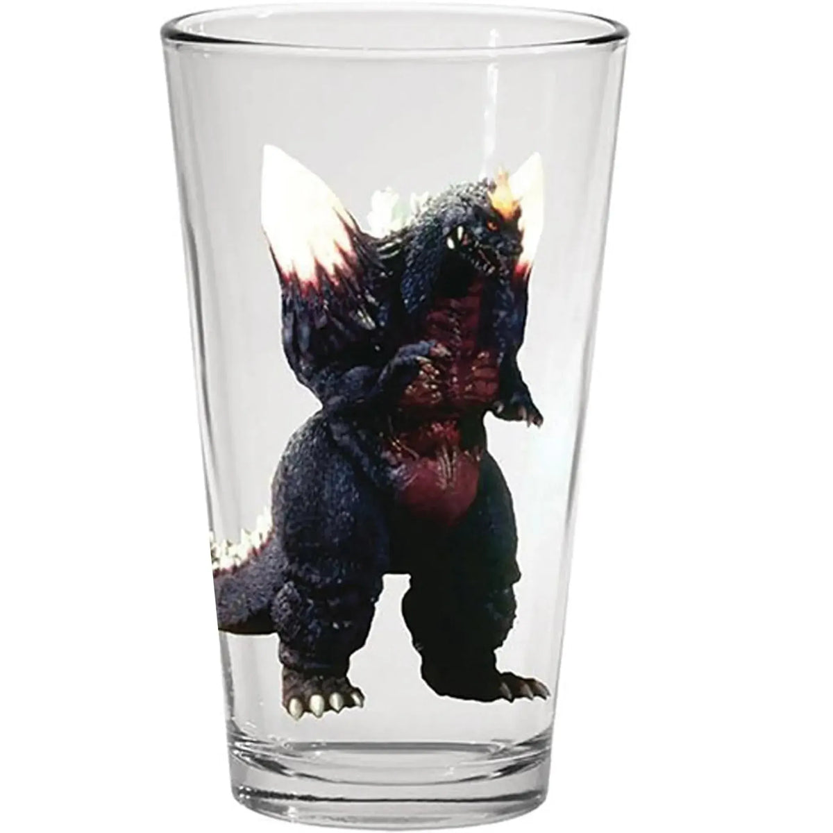 Godzilla SpaceGodzilla 16oz Pint Glass Toon Tumblers — Poggers
