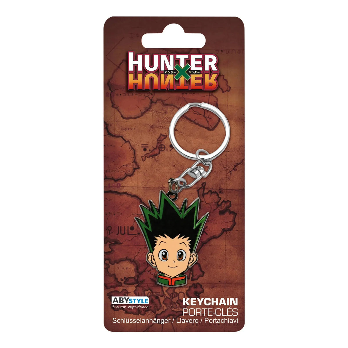 Hunter x Hunter - Gon Freecss Keychain (Metal) - ABYstyle — Poggers
