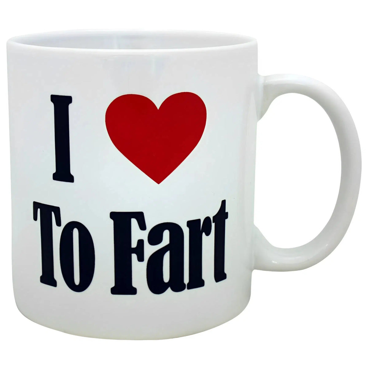 "I Love To Fart" Giant Gag Gift Mug (Ceramic, 22 oz.) - Island Dogs ...