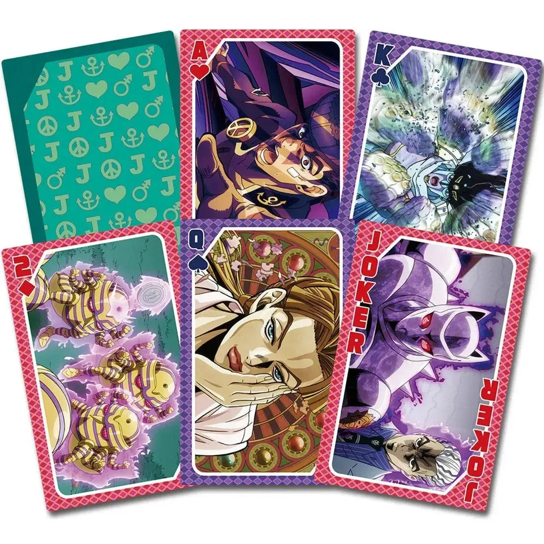 JoJo’s Bizarre Adventure DIU Anime Playing Cards Deck by GEE — Poggers