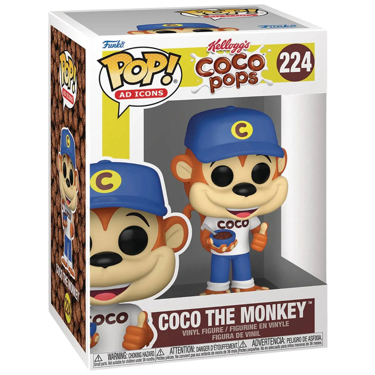 Kellogg's Coco Pops Coco The Monkey Figure - Funko POP! (224) — Poggers