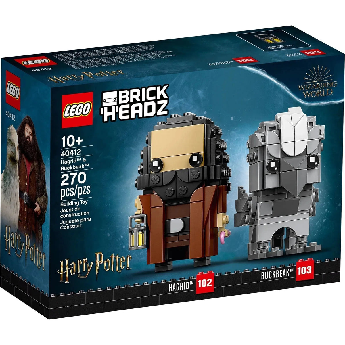 LEGO [BrickHeadz] - Hagrid & Buckbeak Building Set - Wizarding World S ...