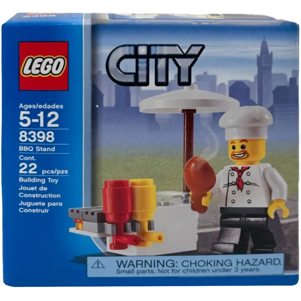 LEGO [City] - BBQ Stand Building Set - General Series (8398) — Poggers