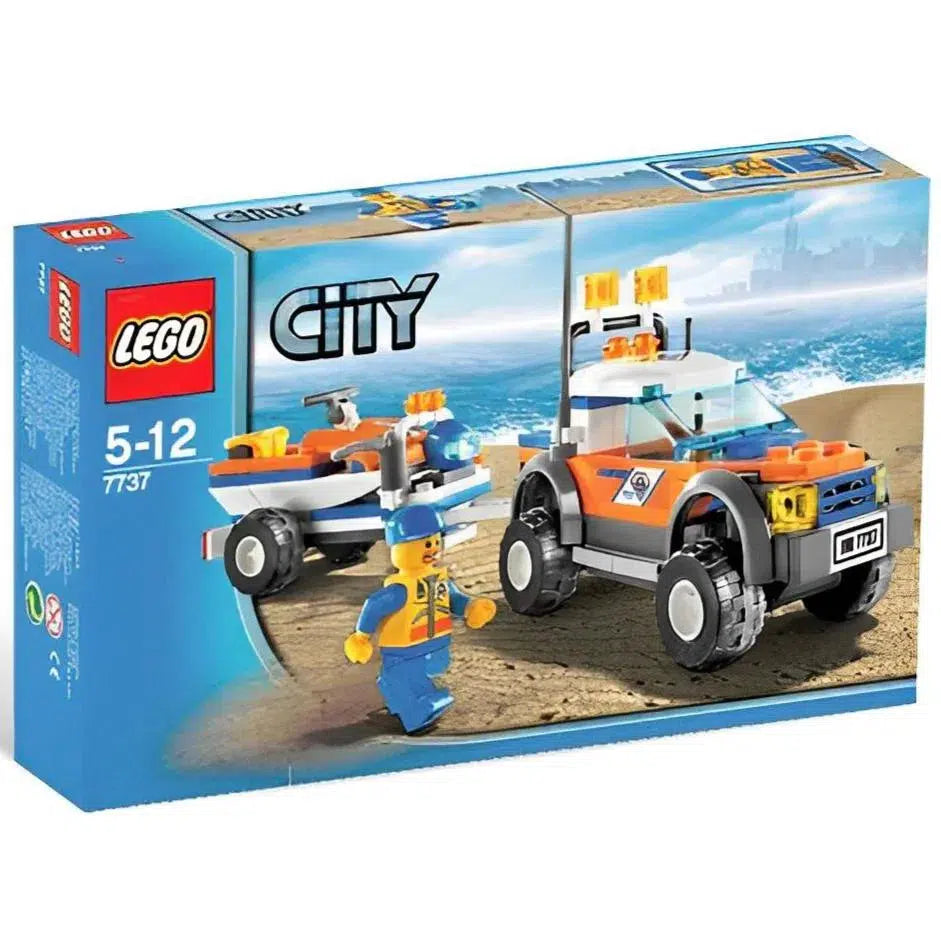 LEGO [City] - Coast Guard 4WD & Jet Scooter Building Set - Coast Guard ...