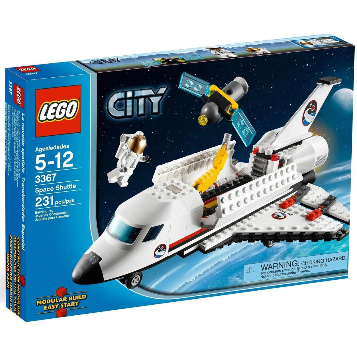 LEGO [City] - Space Shuttle Building Set - Space Series (3367) — Poggers